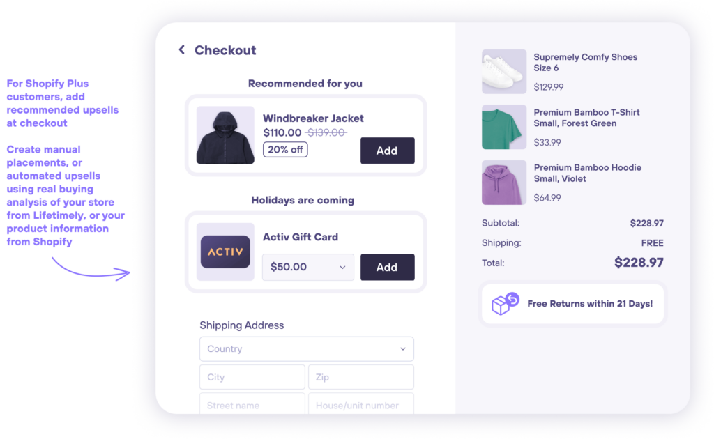 Checkout Upsell for Shopify Plus | AMP